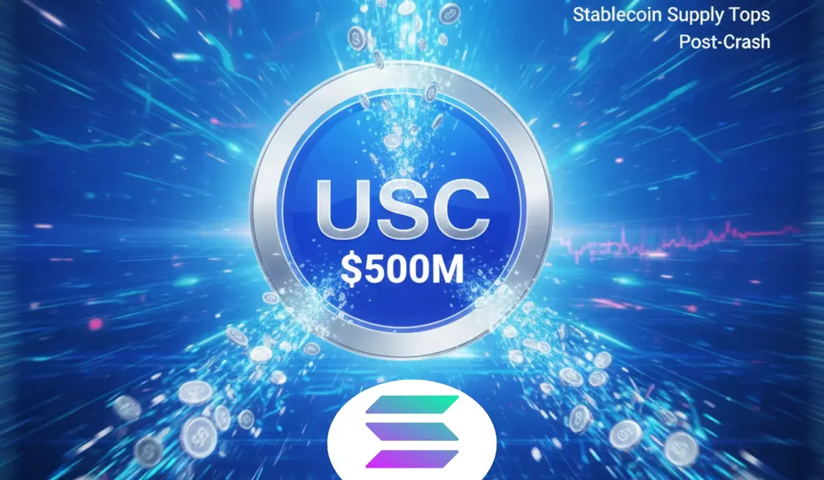 Circle Mints $500M in USDC on Solana as Stablecoin Supply Tops $17.7B Post-Crash